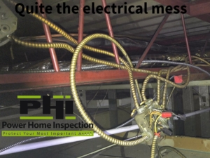 Electrical Mess - Power Home Inspections